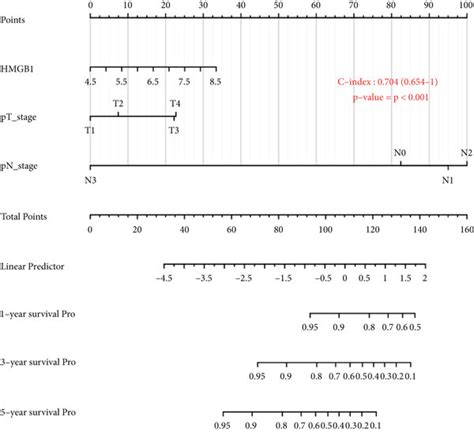 Construction Of Predictive Nomogram A And B Univariate And Download Scientific Diagram