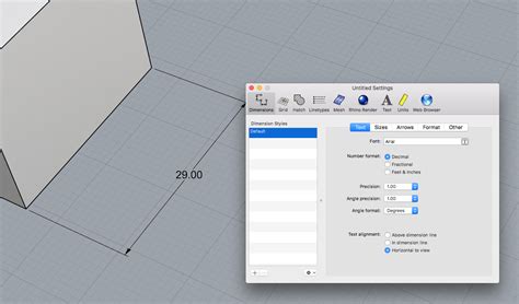 How To Disable Trailing Zeros From Dimensions Rhino For Mac Mcneel Forum