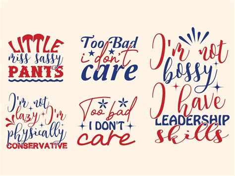 Sassy T Shirt Design Bundle 11626084 Vector Art At Vecteezy