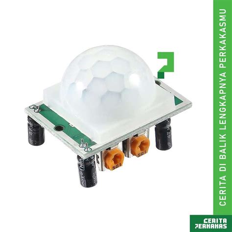 jual motion pir sensor detector model hc sr501 cp module gerak