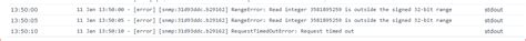 Snmp Get Read Integer 3579457891 Is Outside The Signed 32 Bit Range