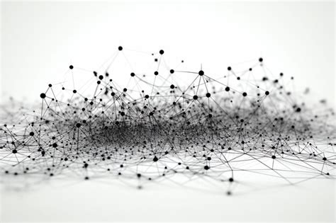 Premium Ai Image Abstract Dynamic Monochrome Background