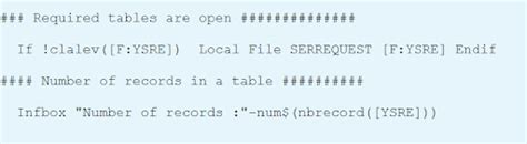 How To Check Number Of Records In The Table In Sage X