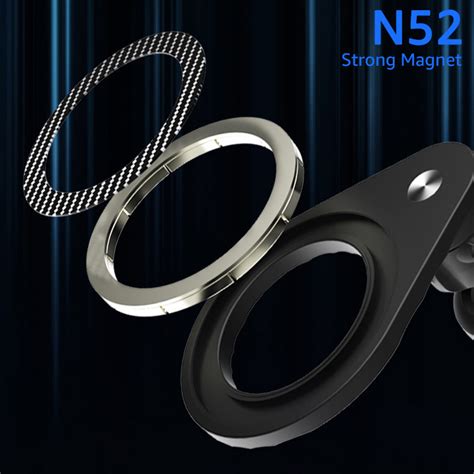 Untoom Magnetic Base Compatible With Magsafe For Mm Ball Head Car Cellphone Mount Strong