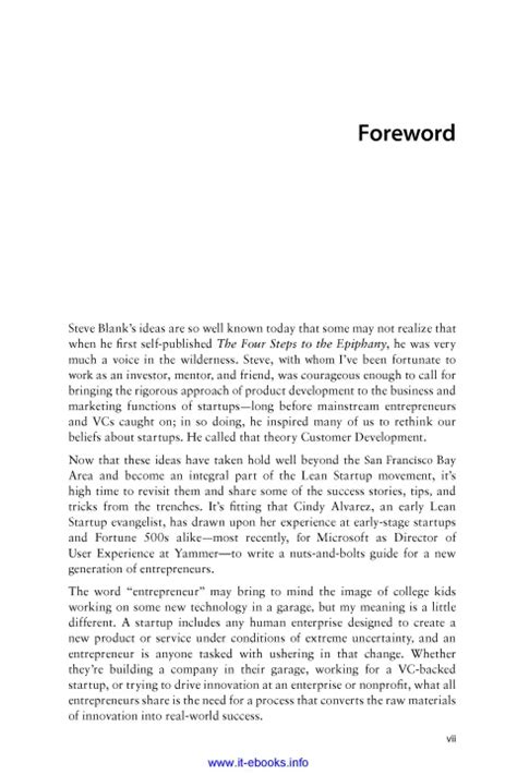 Lean Customer Development