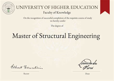 Master Of Structural Engineering Mse Unirank