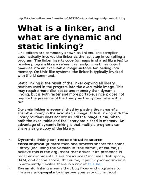 11dynamic Vs Static Links Copy Pdf
