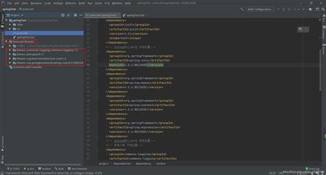 idea使用maven创建spring项目 如何引入spring框架jar包 报错如何处理 csdn博客