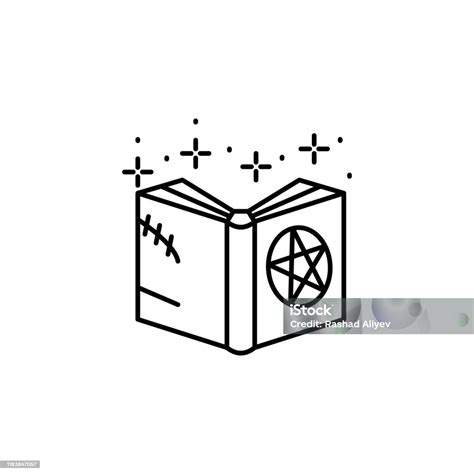 책 디스크 아이콘 Ui 및 Ux 웹 사이트 또는 모바일 응용 프로그램에 대한 공포 아이콘의 간단한 라인 개요 벡터 10월에 대한