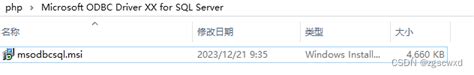 【小白专用】php以pdo方式连接sqlserver，开启sqlsrv扩展 Csdn博客