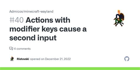 Actions With Modifier Keys Cause A Second Input · Issue 40 · Admicos