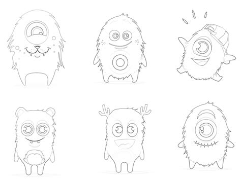 Class Dojo Monsters Coloring Pages [2025]