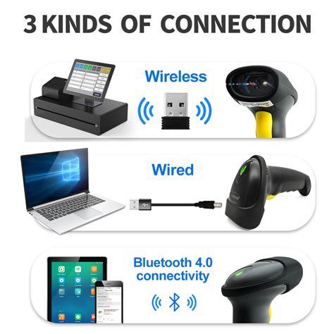 X B Bluetooth Wireless D Barcode Scanner