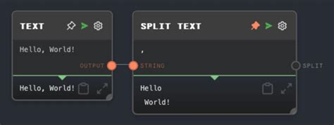 Split Text Node Rivet