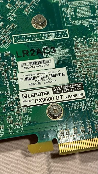 Leadtek Px9600gt 512mb Grafička Kartica