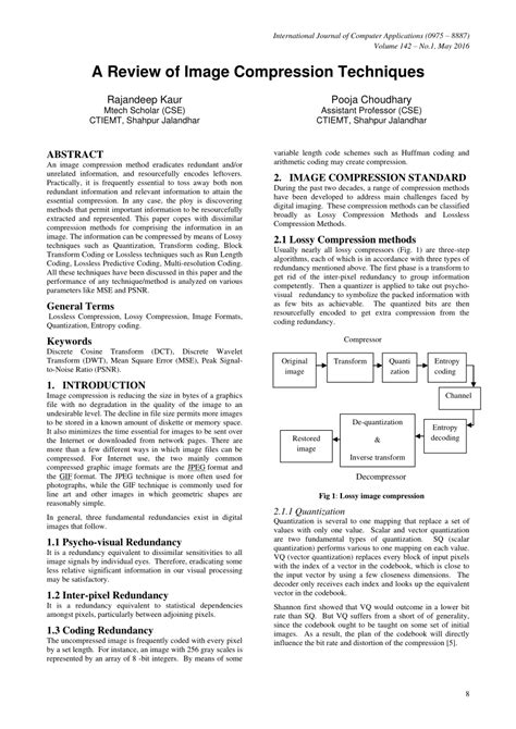 Pdf Steganography Based Image Compression