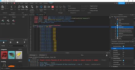 Issues With Health Ui Scripting Scripting Support Developer Forum Roblox