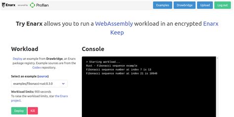 How To Test More Complex Workloads With Enarx Profian