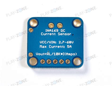 Play Zone Ch Adafruit Ina169 Analog Dc Current Sensor Breakout