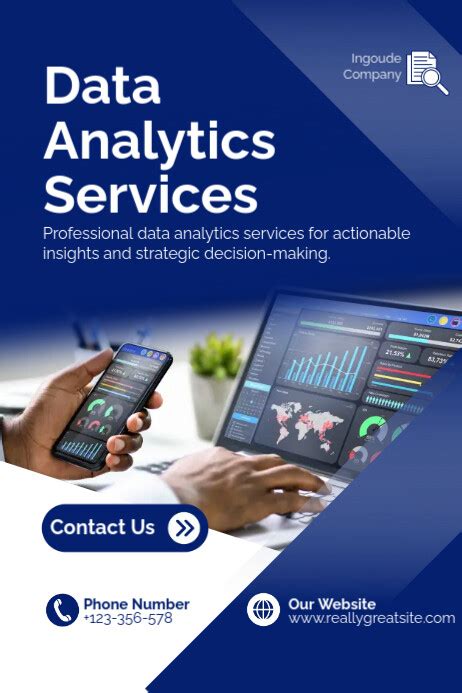 Copy Of Data Analytics Services Postermywall