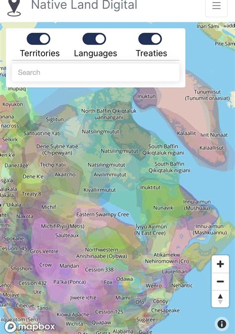 Native Land Is An Interactive Map To Help Map Indigenous Territories