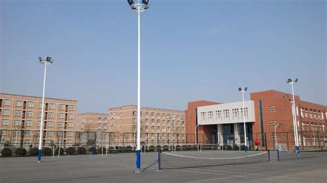 西安航空学院新校区 宿舍 食堂 大山谷图库