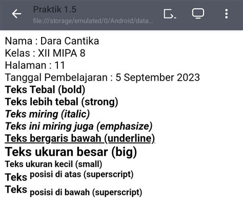 Tugas Pemograman HTML