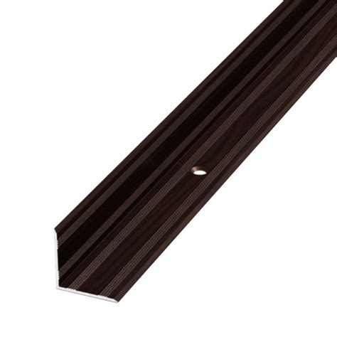 Порог угловой 20х20 мм внутренний (0,9 м), Дуб венге - ТД Мастер