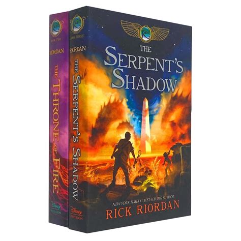 The Kane Chronicles Collection 2 Books Set By Rick Riordan The Serpents