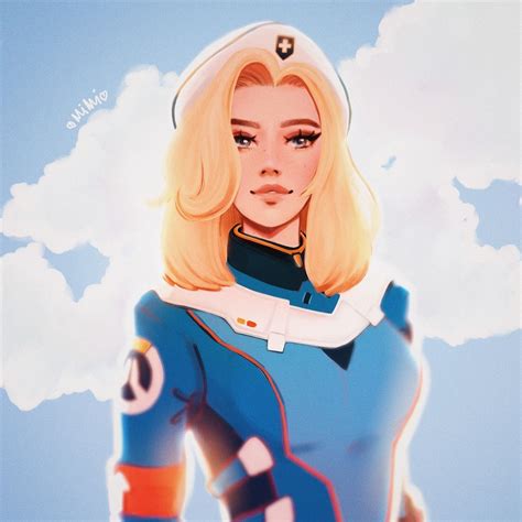 Mercy Overwatch Overwatch Fan Art Mercy And Pharah Overwatch