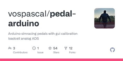Github Vospascalpedal Arduino Arduino Simracing Pedals With Gui Calibration Loadcell Analog Ads