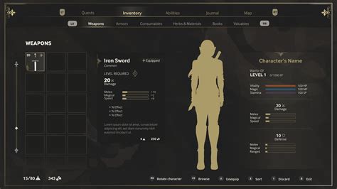 Fictive Game UI Concept Behance In 2025 Game Ui Game Ui Design Game Artwork Design