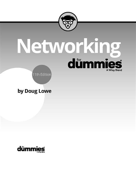 Networking For Dummies Networking For Dummies Th Edition Book