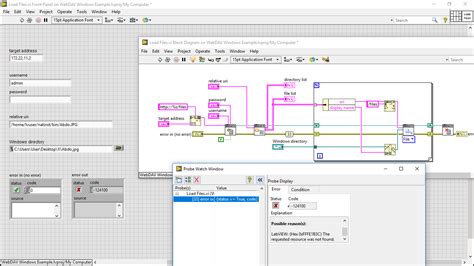 using webdav to transfer file to rt error ni community