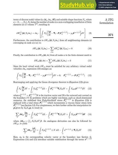 a two step taylor galerkin formulation for fast dynamics pdf