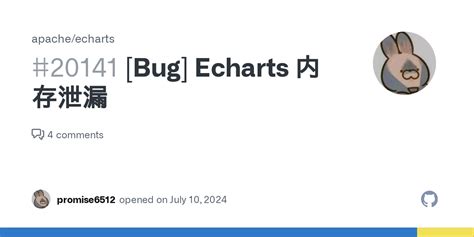 Bug Echarts Issue Apache Echarts Github