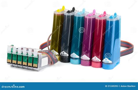 Continuous Ink Supply System Royalty Free Stock Photography CartoonDealer Com