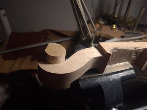 Carving A Violin Scroll R Luthier