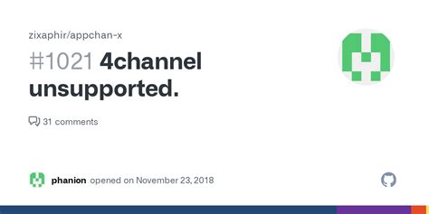 Channel Unsupported Issue Zixaphir Appchan X Github