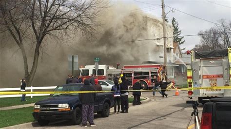 Crews Battling Fire At Bay City Apartment Building