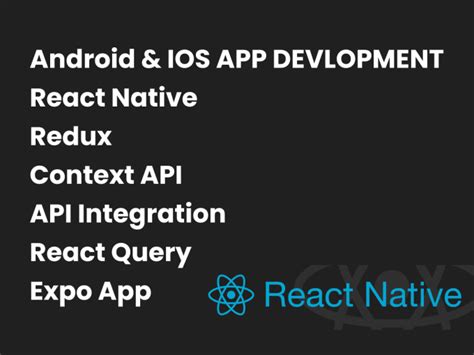 Build Android And Ios Mobile App With React Native By Bamzdev Fiverr