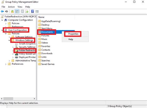 How To Create Folder Redirection On Server