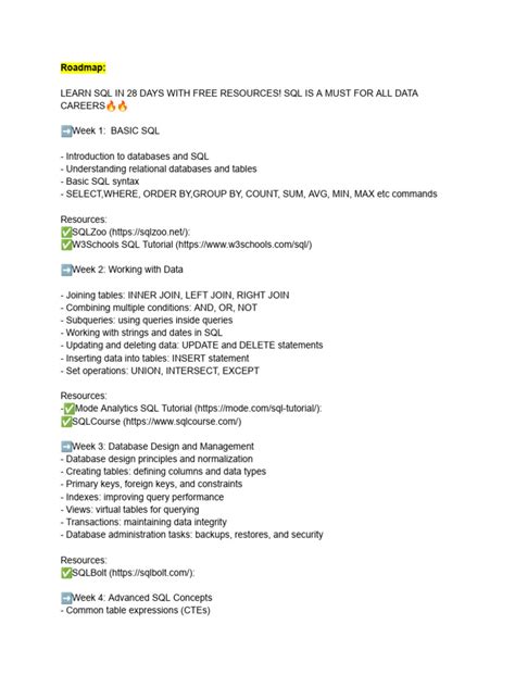 Sql Guide Pdf Pdf Databases Sql