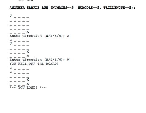 Snake Game C Program Problem Statement In Images
