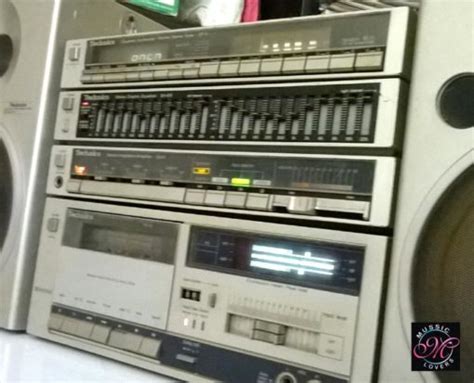Buy Vintage TECHNICS JAPAN RARE MIDI HI FI MUSIC SYSTEM WITH ALL VINTAGE CLASSIC UNITS 1984