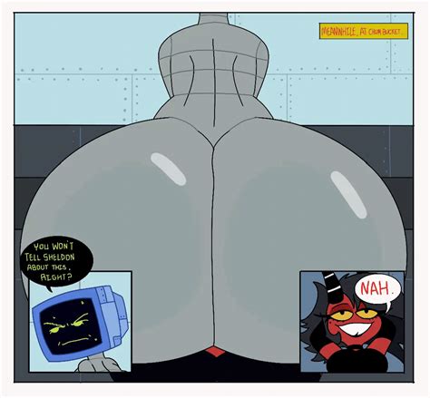 Post 6196478 Animated Crossover Helluva Boss Karen Plankton Millie Spongebob Squarepants