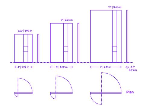 Pivot Doors Dimensions Drawings Dimensions Com