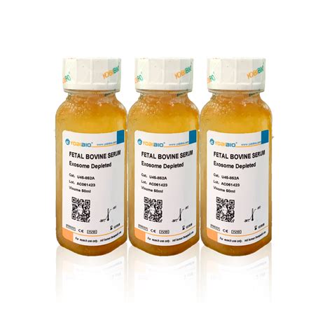 无外泌体血清 Exosome Depleted FBS 攸碧艾上海 生物技术有限公司