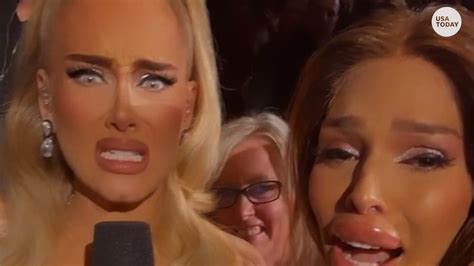 Adele Shocked By Fans Instagram Filter During Video Selfie