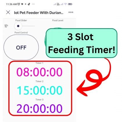 Arduino STEM RBT Project DIY IOT SMART PET FEEDER FISH FEEDER WITH DURIAN UNO